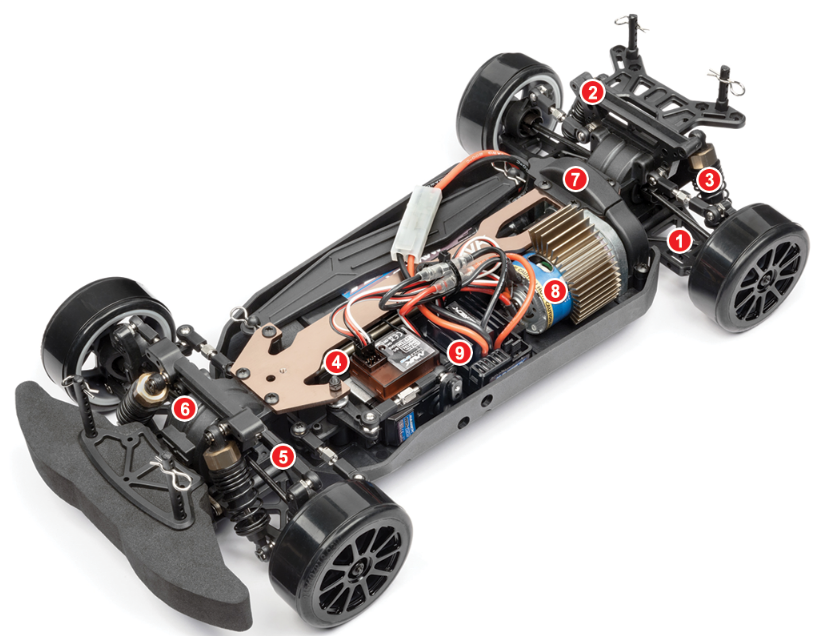 MAVERICK, MAVERICK STRADA DC 1/10 RTR ELECTRIC DRIFT CAR,