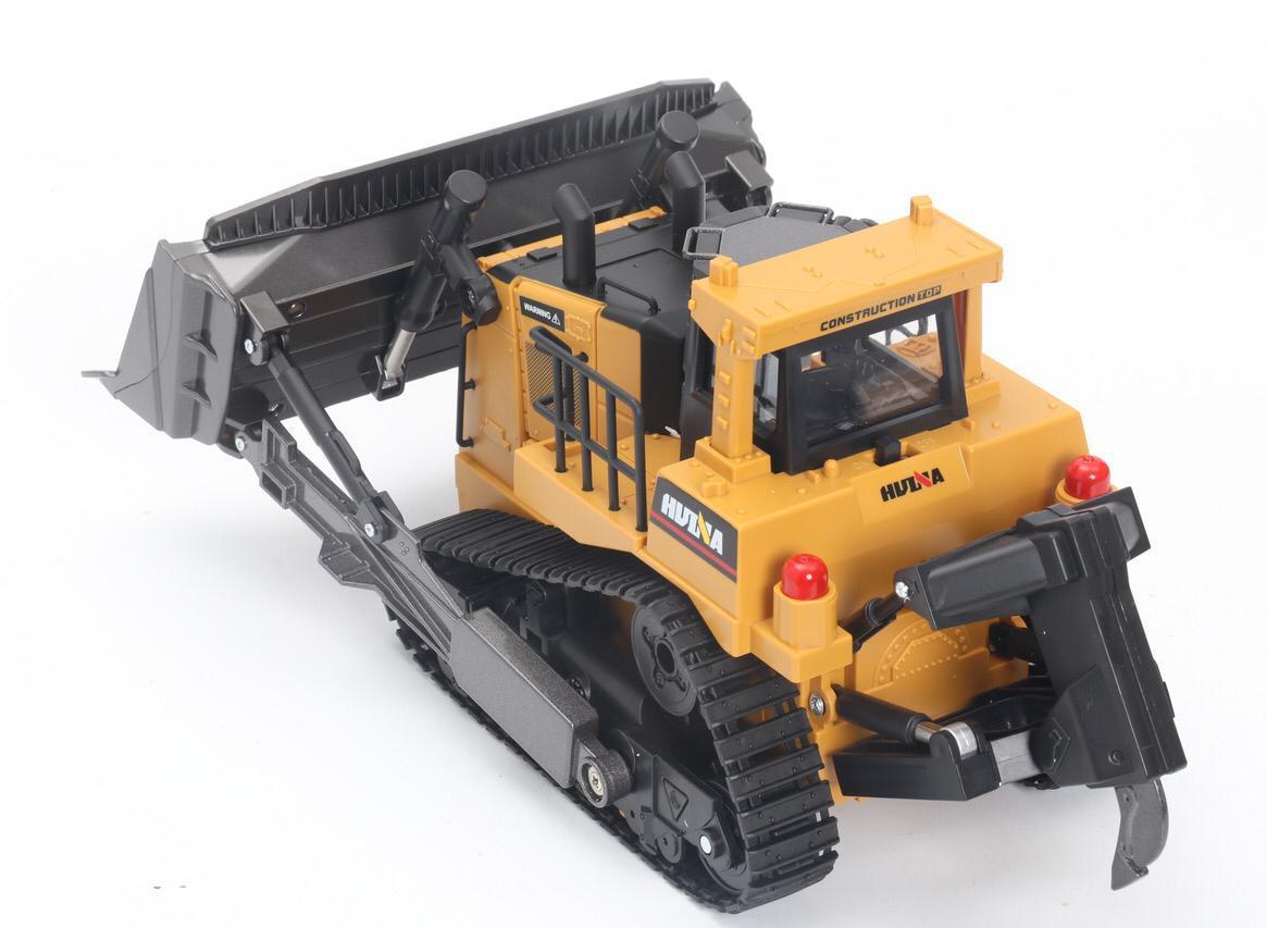 HUINA, Huina 1569 1/16 Ölçek, Buldozer, 9 Kanal Uzaktan Kumandalı İş ...