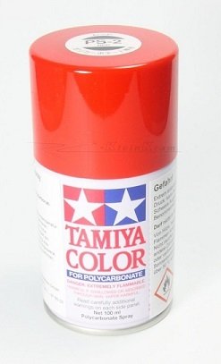 TAMİYA, PS-2 RED POLİKARBONAT BOYA,