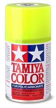 TAMİYA, PS-27 Fluorescent Yellow POLIKARBONAT BOYA,