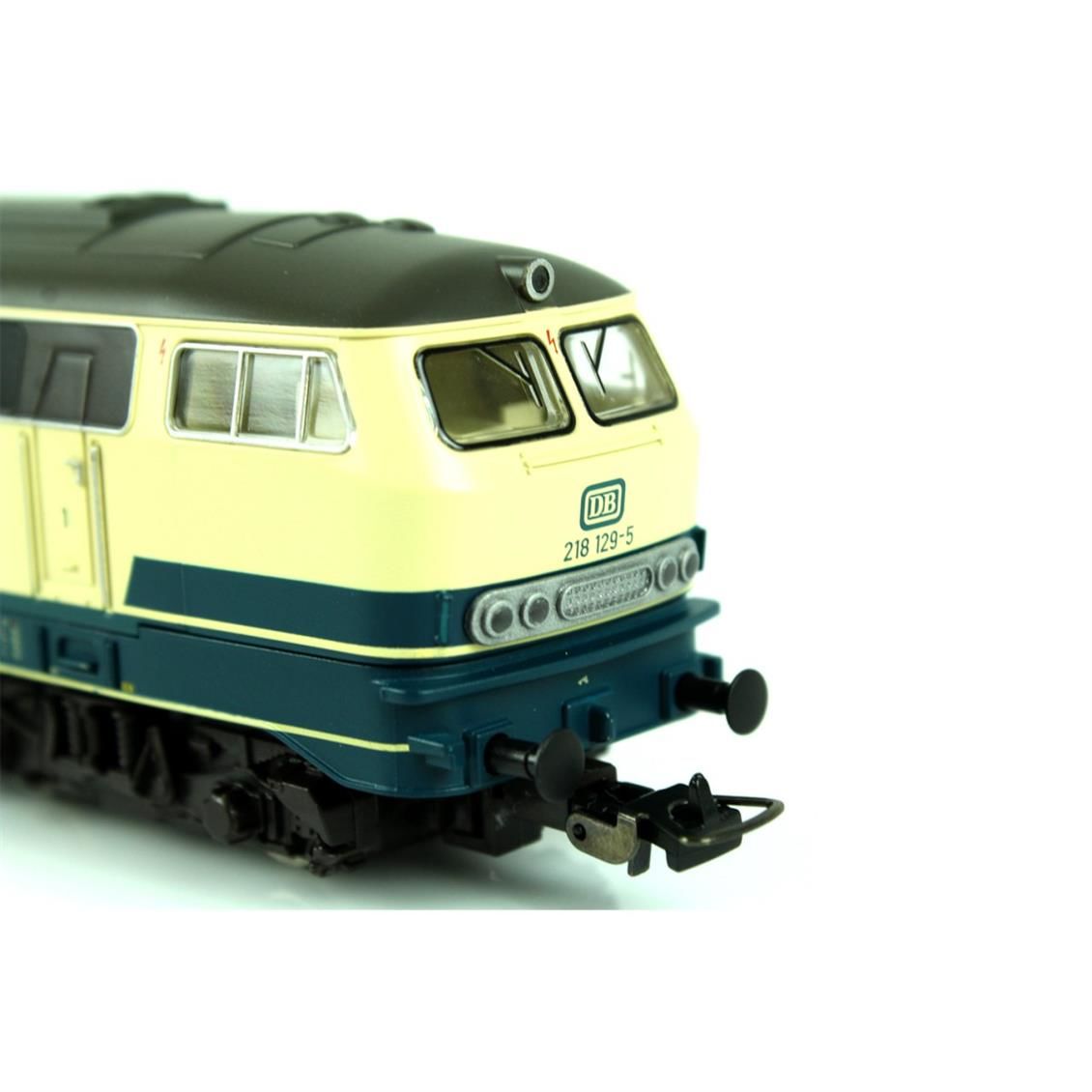 PİKO, PİKO 57903 1/87 BR 218 DB beige-blue IV + DSS 8pol,