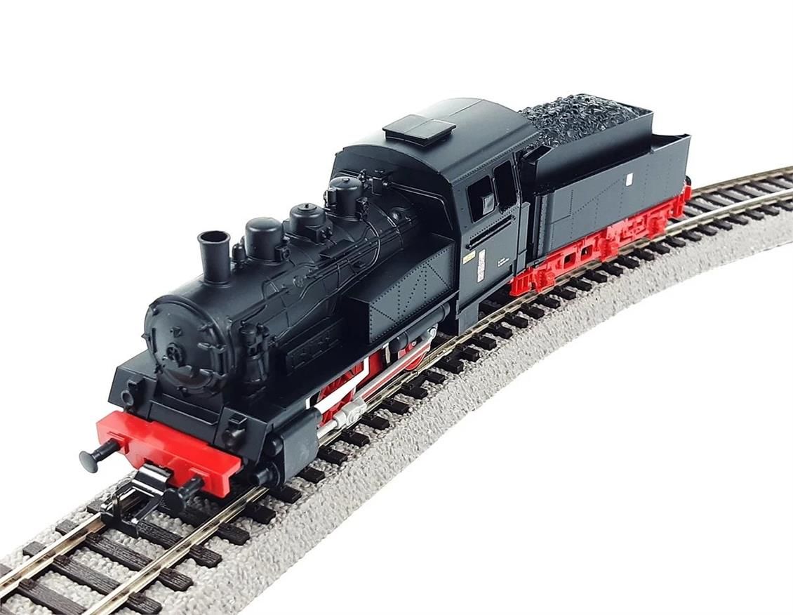 PİKO, Starter Set Passenger Train with Steam loco PKP, PIKO A-Track w ...
