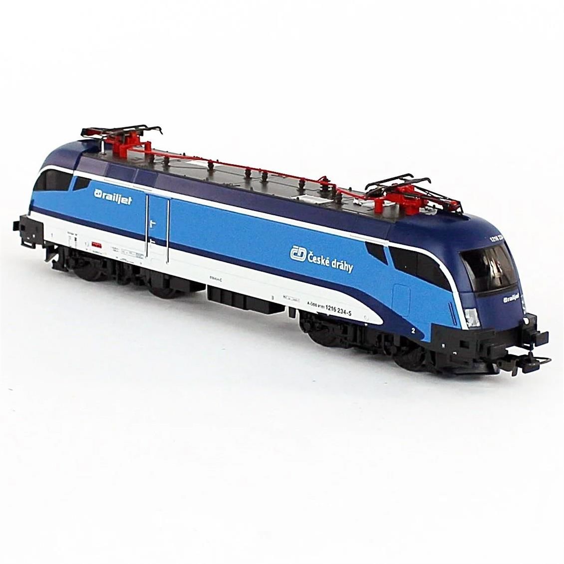 PİKO, Starter Set Taurus CD Railjet w. 3 IC Passenger Cars Railjet ...