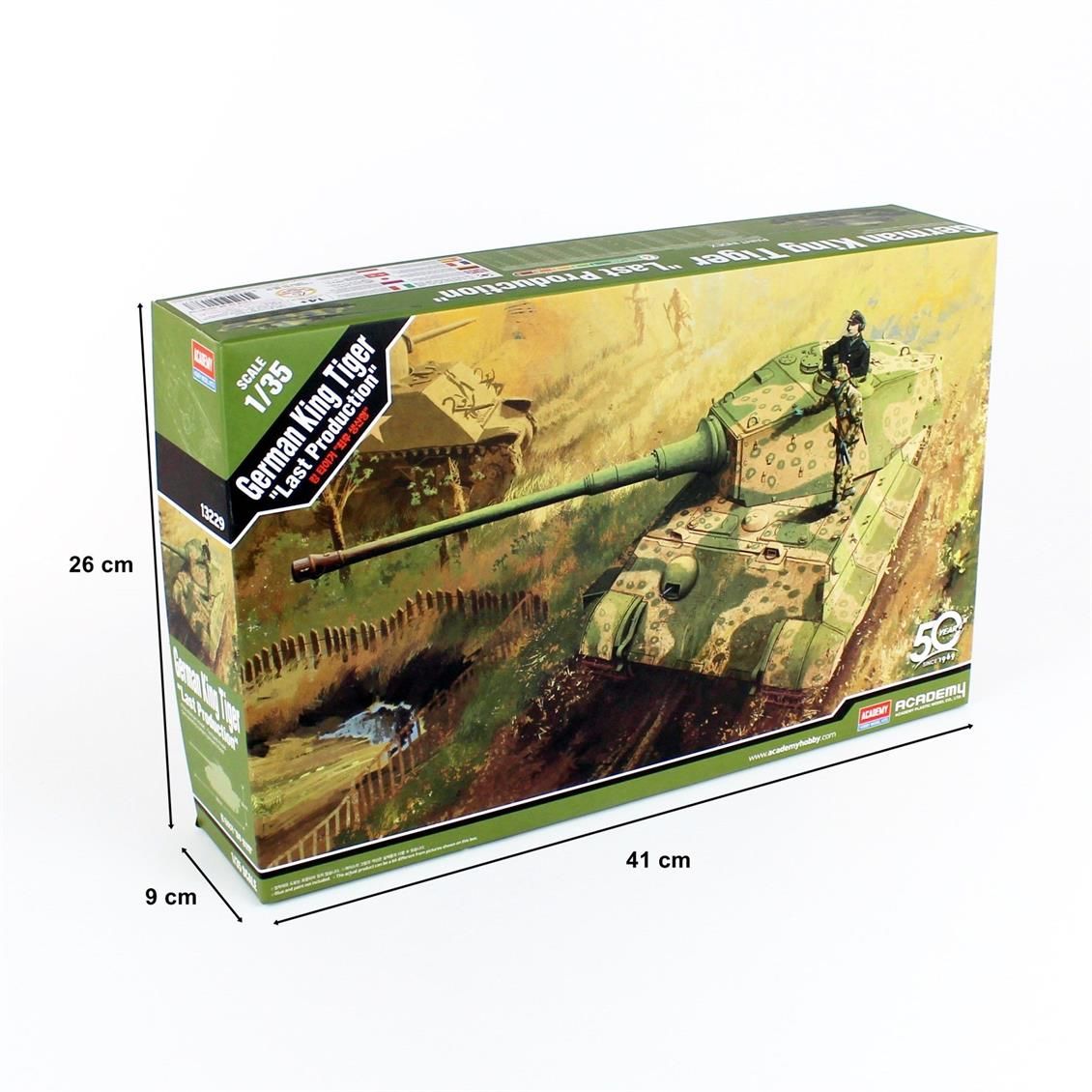 ACADEMY, Academy 13229 1/35 German King Tiger (Last Production) Tank ...