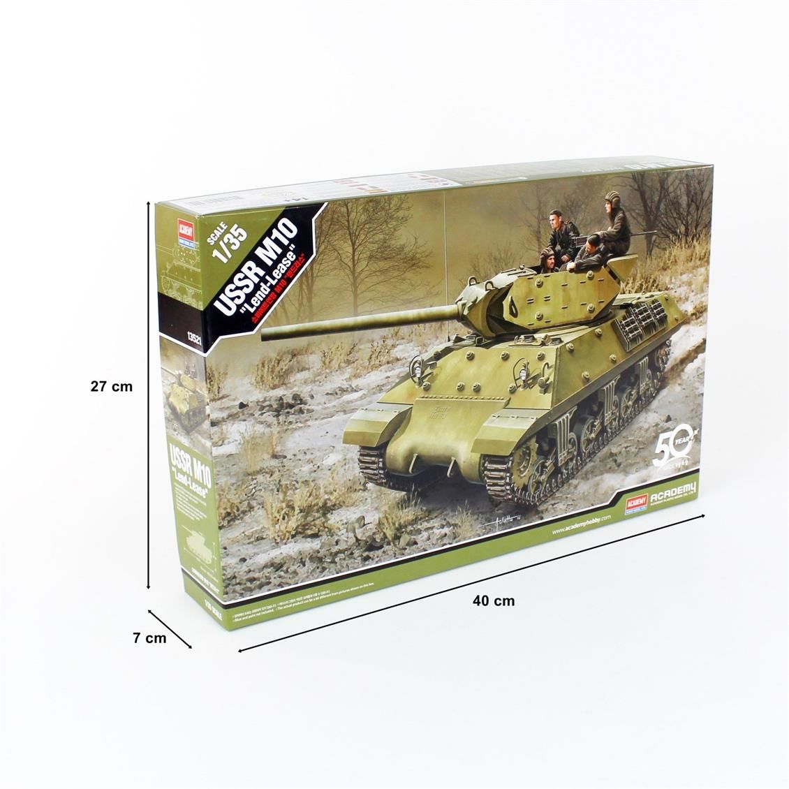 ACADEMY, Academy 13521 1/35 USSR M10 (Lend-Lease) Tankı Demonte Plastik ...