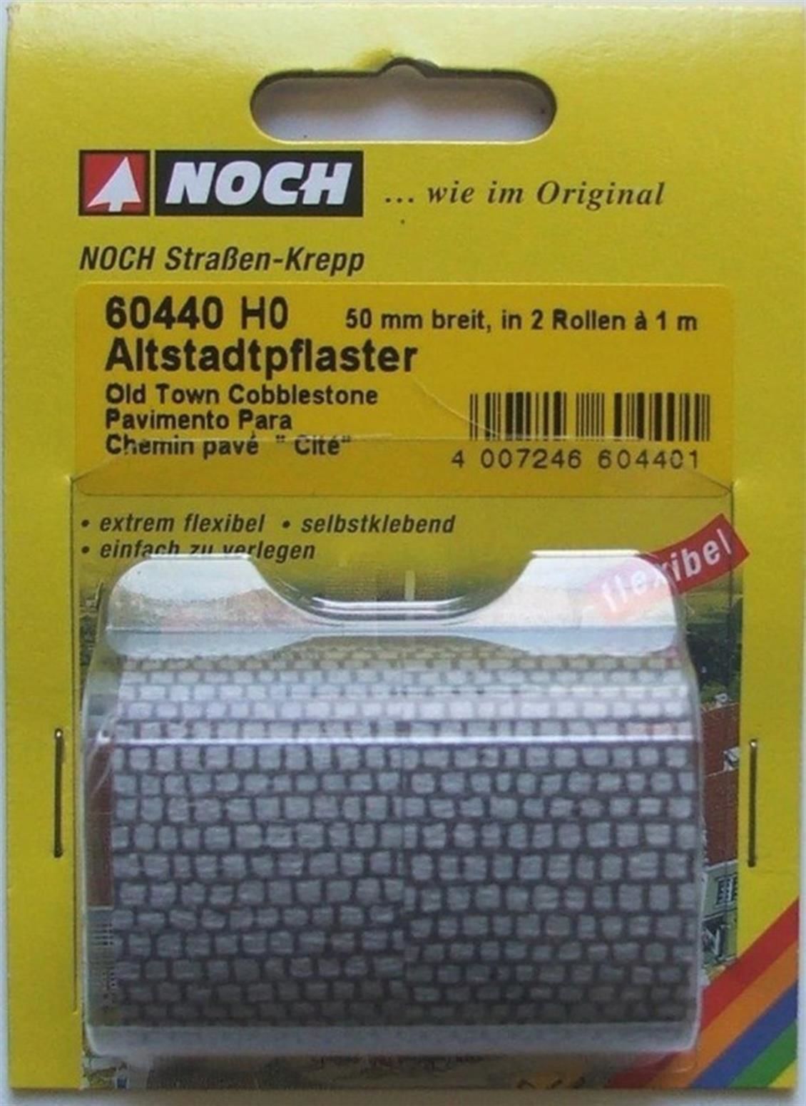NOCH, Noch 60440 Arnavut Kaldırımı Zemini, Gri, 100x5 cm. 2 Rulo ...