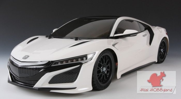 TAMİYA, 1/10 Tamiya Honda Acura NSX 190 mm Boyasız Şeffaf Kaporta,
