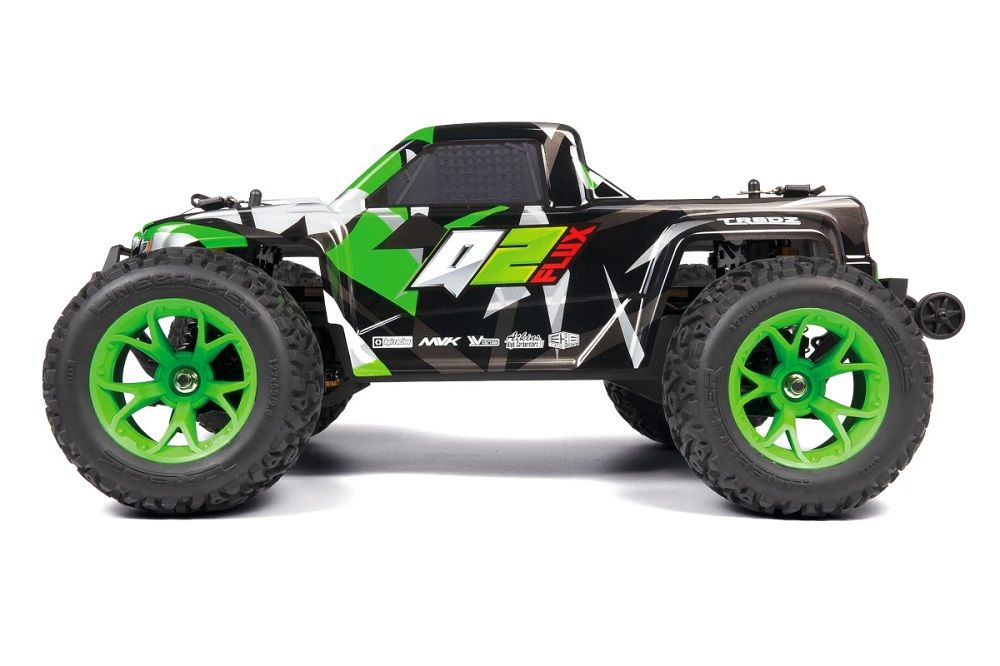 MAVERICK, Maverick RC Quantum2 MT Flux 1/10th Monster Truck - Green,