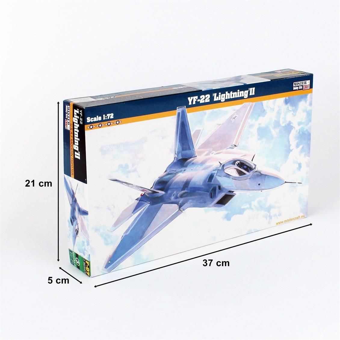 MISTERCRAFT, Mistercraft F007 1/72 YF-22 Lightning II Savaş Uçağı ...